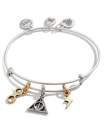 Alex and Ani Two-Tone Harry Potter Deathly Hallows Adjustable Charm Bracelet | Bloomingdale's