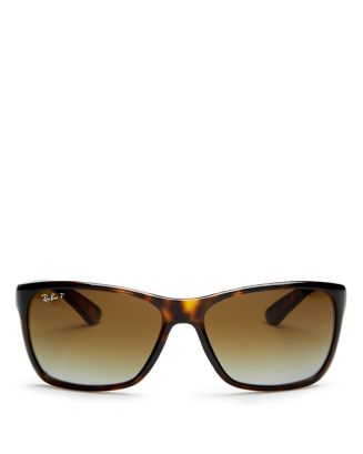 Ray-Ban Men's Polarized Square Sunglasses, 61mm | Bloomingdale's