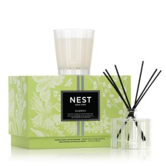 NEST Fragrances Bamboo Petite Candle & Diffuser Set | Bloomingdale's