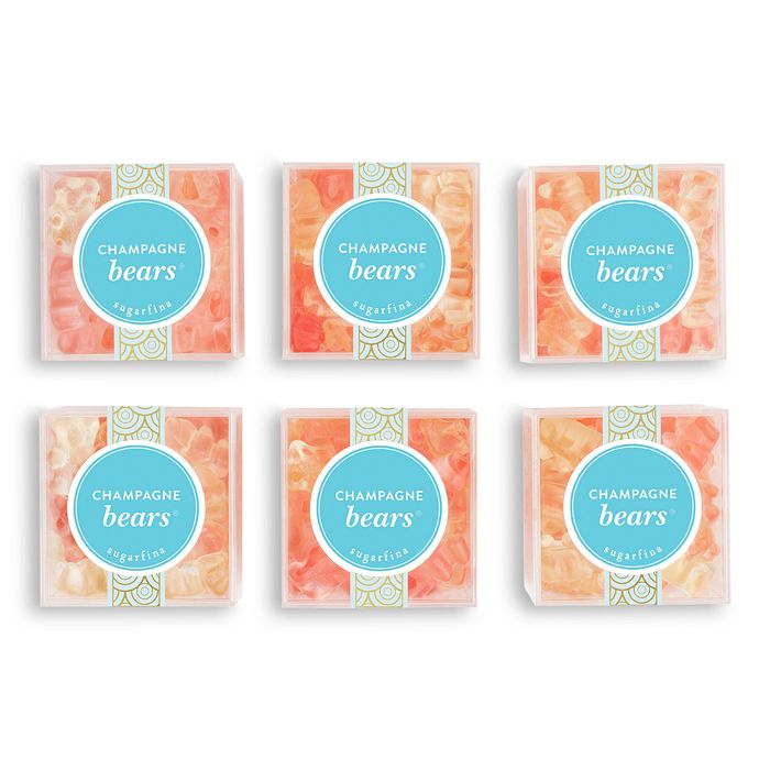 Sugarfina Champagne Bears Small Cube Bundle, 6 Piece | Bloomingdale's