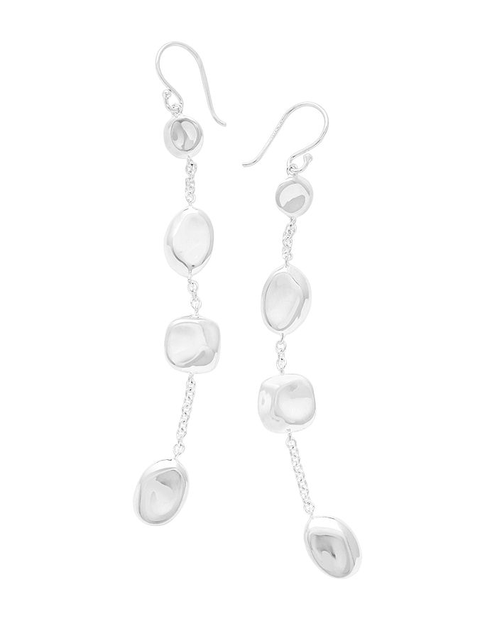 IPPOLITA Sterling Silver Classico Silver Bead Linear Drop Earrings ...