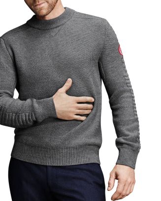 Canada Goose Patterson Merino Wool Classic Fit Sweater | Bloomingdale's