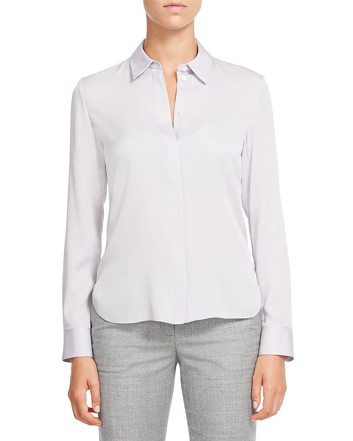 Theory Button Down Shirt | Bloomingdale's