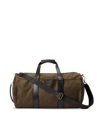 Shinola Brakeman Leather Trimmed Canvas Holdall | Bloomingdale's