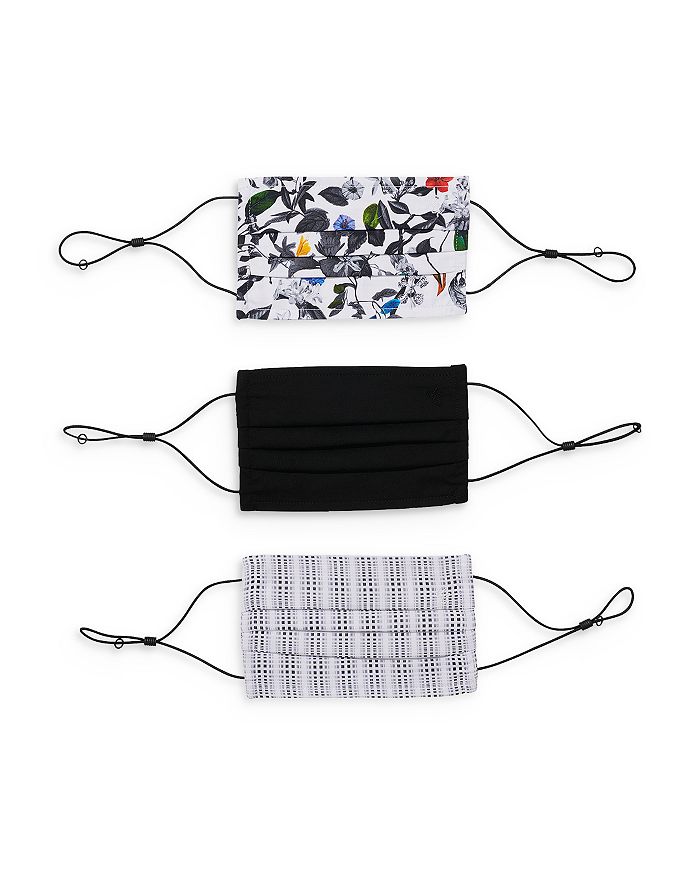 Robert Graham Wearable Art Face Masks, Set of 3 | Bloomingdale's