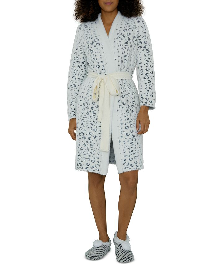Cejoli Snow Cheetah Robe | Bloomingdale's