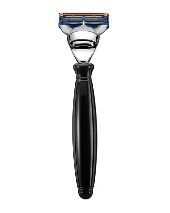 The Art of Shaving Fusion Razor - Black & Nickel Plated | Bloomingdale's