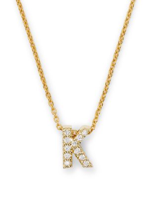 Click here for Roberto Coin 18K Yellow Gold and Diamond Initial L... prices