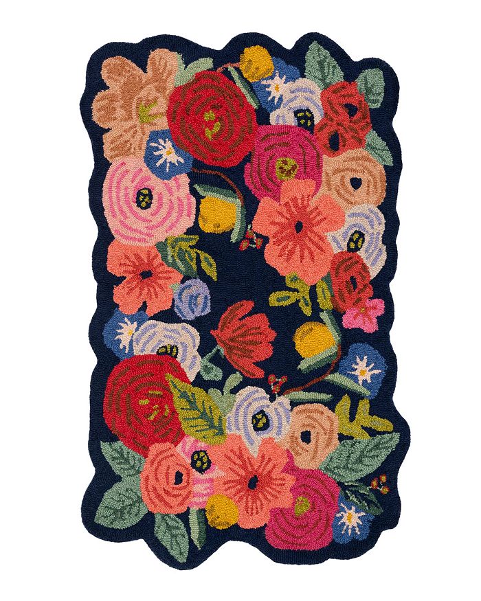 Rifle Paper Co. Bouquet BOU-01 Area Rug, 3'6" x 5'6" | Bloomingdale's