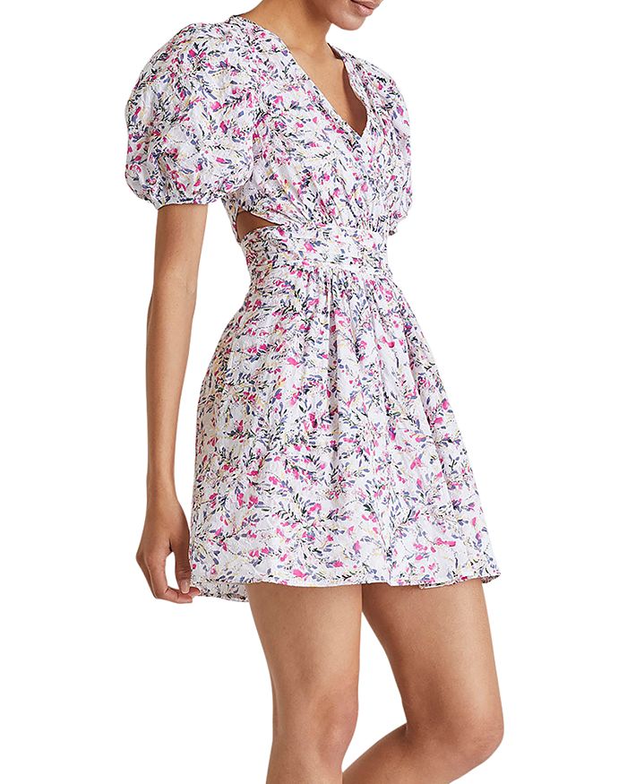 FRENCH CONNECTION Flores Cotton Cutout Dress | Bloomingdale's