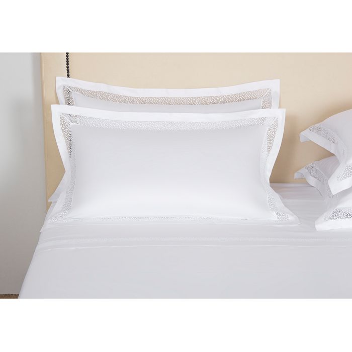 Frette Forever Lace Sham, King | Bloomingdale's