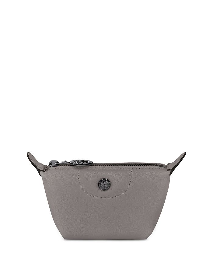 Longchamp Le Pliage Cuir Mini Leather Coin Purse | Bloomingdale's