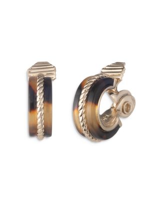 Ralph Lauren Huggie Hoop Clip On Earrings | Bloomingdale's