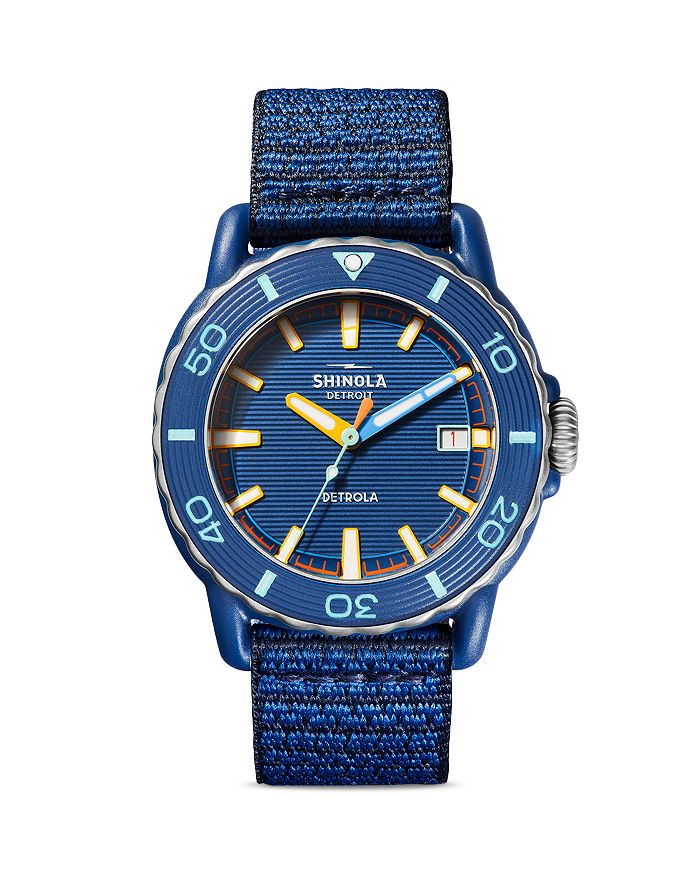 Shinola Sea Creature Detrola Watch, 40mm | Bloomingdale's