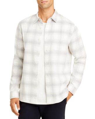 Vince Cord Plaid Shirt | Bloomingdale's