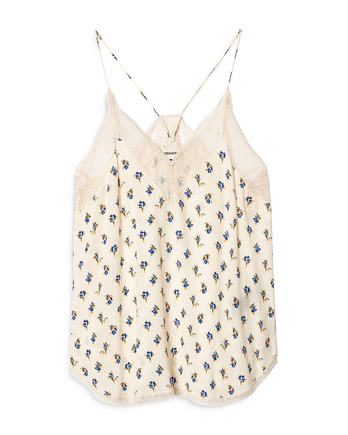 Zadig & Voltaire Caraco Christy Light Flower Cami | Bloomingdale's