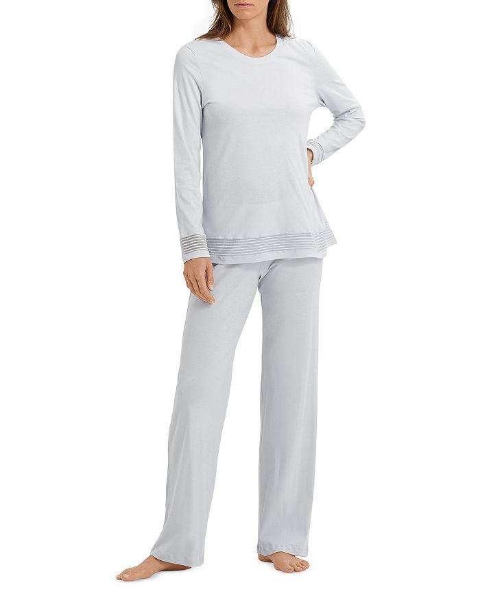 Hanro Ira Cotton Pajama Set | Bloomingdale's