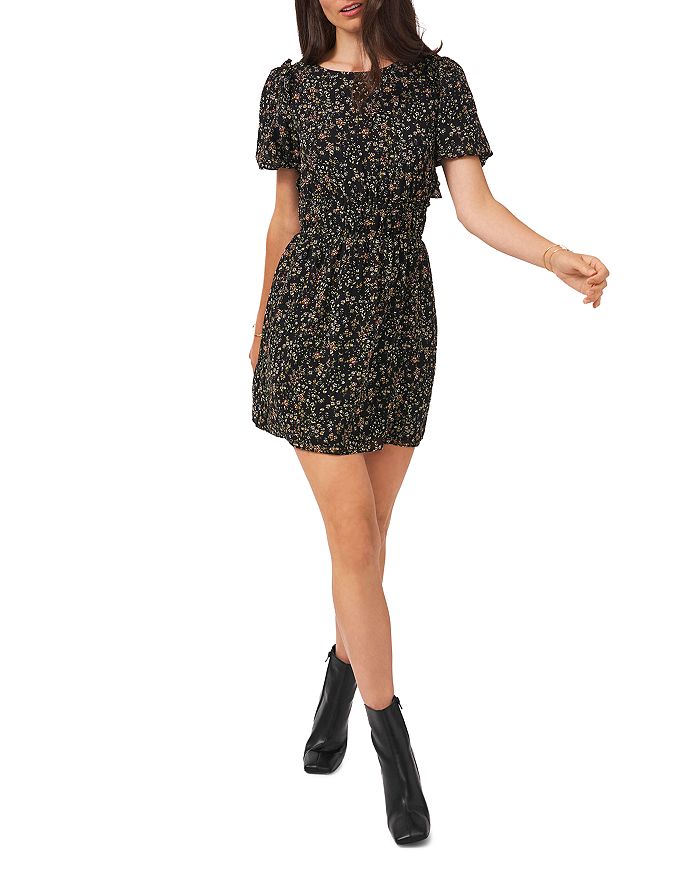 1.STATE Bubble Sleeve Mini Dress | Bloomingdale's