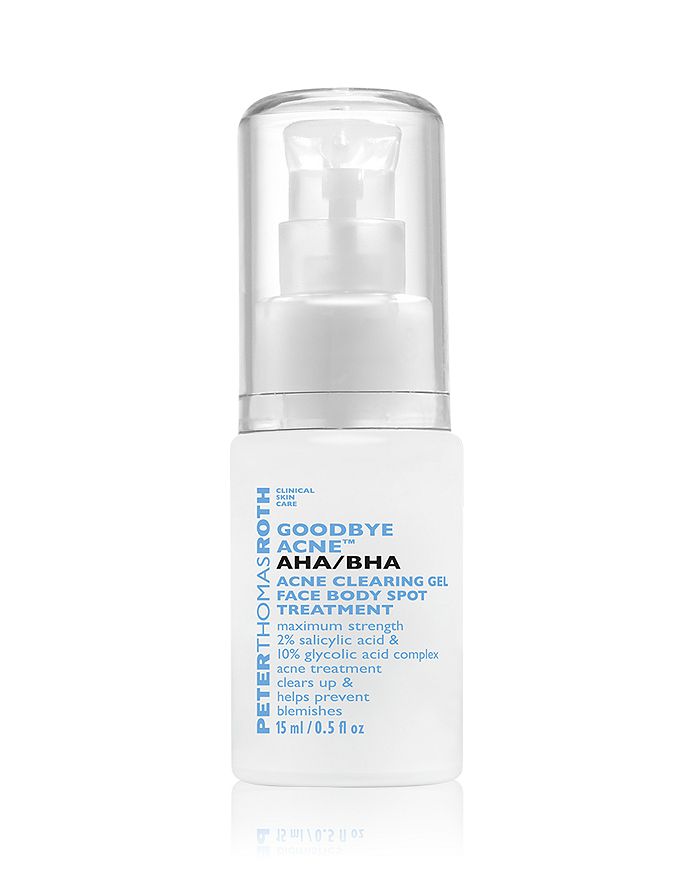 Peter Thomas Roth Goodbye Acne AHA/BHA Clearing Gel Face & Body Spot ...