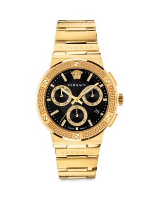 Versace Greca Logo Chronograph, 43mm | Bloomingdale's
