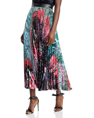 CHRISTOPHER KANE Mindscape Pleated Maxi Skirt | Bloomingdale's
