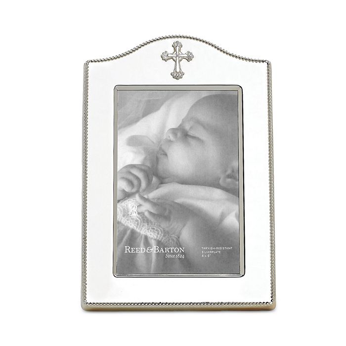 Reed & Barton Abbey Cross Silverplated Picture Frame, 4" x 6 ...