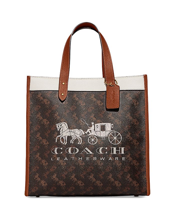 COACH Field Small Canvas Tote | Bloomingdale's