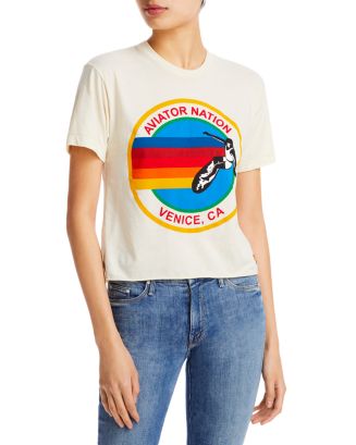 Aviator Nation Logo Graphic Tee | Bloomingdale's