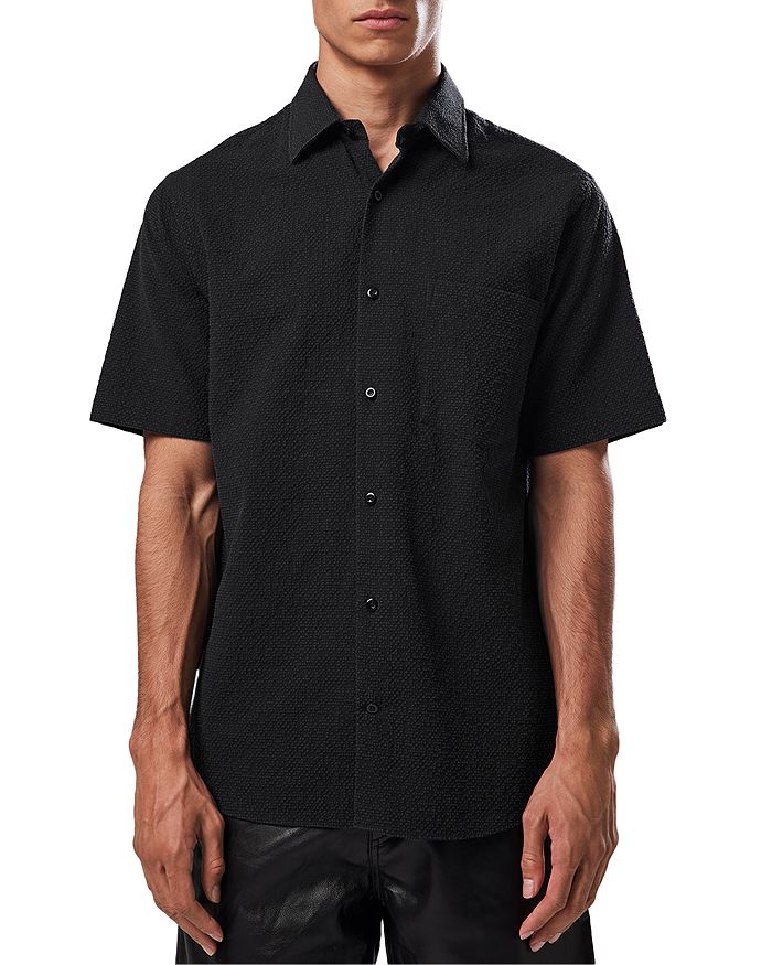 NN07 Black Short Sleeve Shirt | Bloomingdale's