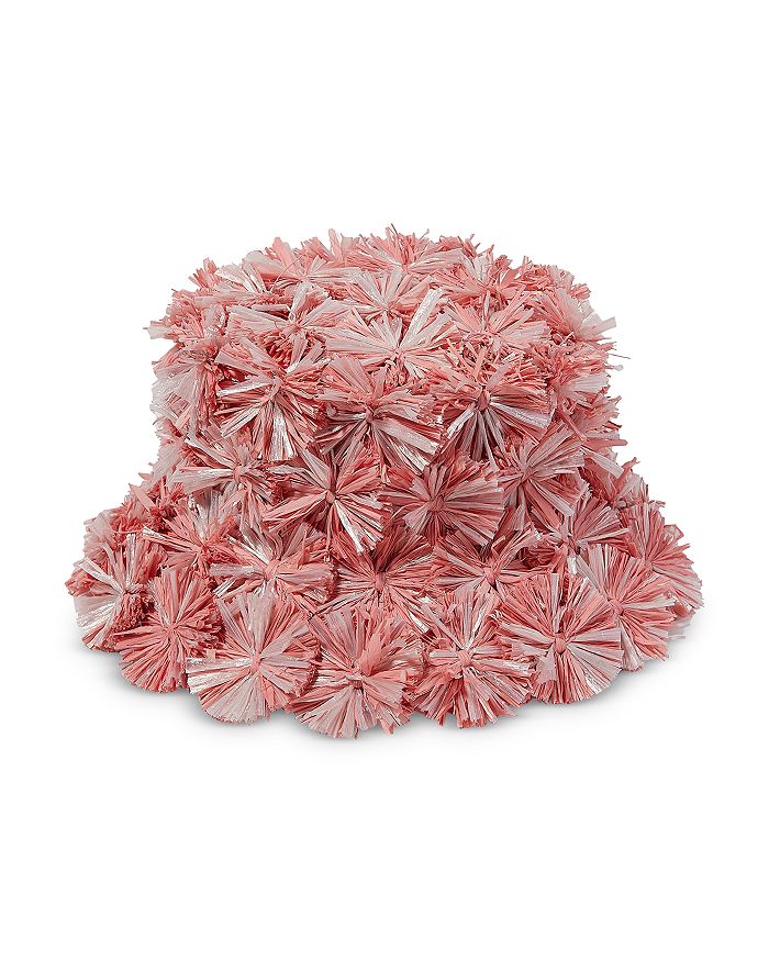 Lele Sadoughi Straw Confetti Bucket Hat | Bloomingdale's