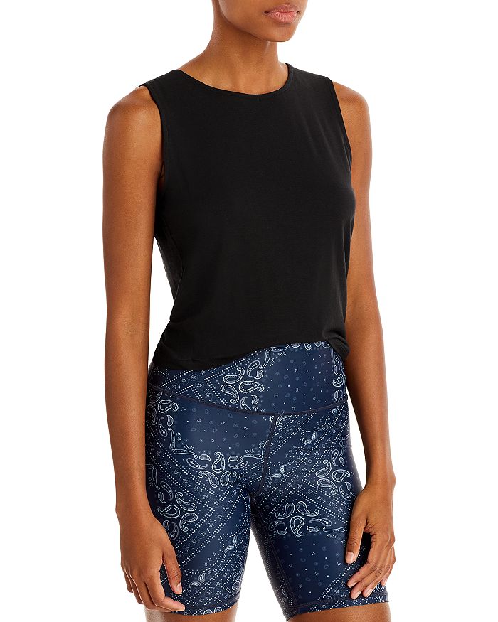AQUA AQUA Knit Tank Top - 100% Exclusive | Bloomingdale's