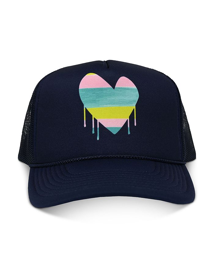 Kerri Rosenthal Drippy Heart Trucker Hat | Bloomingdale's