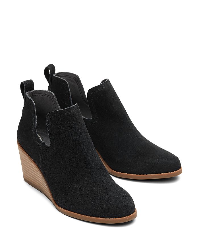 TOMS Women's Slip On Wedge Shooties | Bloomingdale's