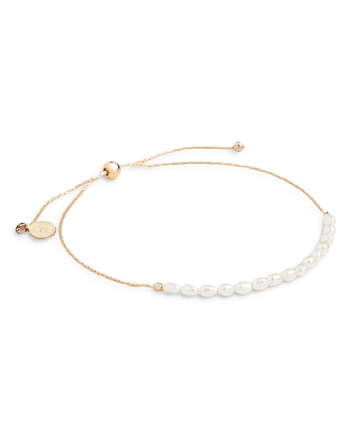 Shashi Natasha Cultured Freshwater Pearl Slider Bracelet in 14K Gold ...