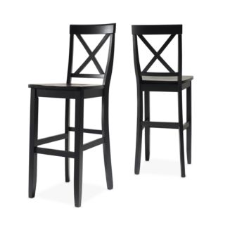 Sparrow & Wren X-Back Bar Stool, Set of 2 | Bloomingdale's Home
