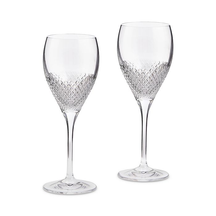 Wedgwood Wedgwood Vera Wang Diamond Mosaic Goblets, Set of 2 ...