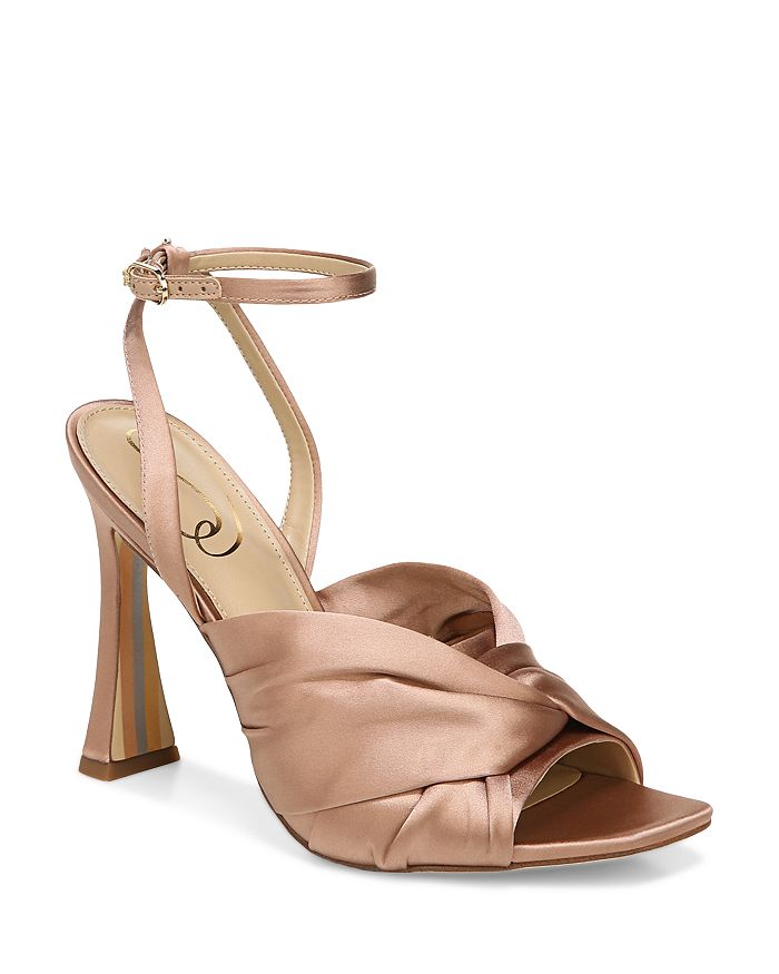Sam Edelman Women's Lavendar Twist Ankle Strap High Heel Sandals ... Sam Edelman Women's Lavendar Twist Ankle Strap High Heel Sandals ...
