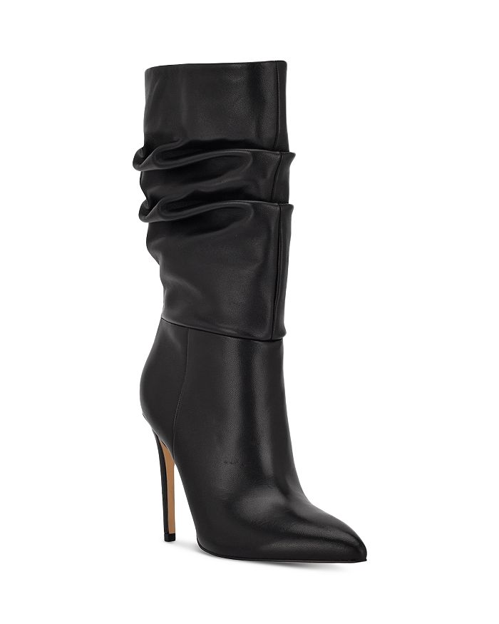 Marc Fisher LTD. Women's Romy Slouched Pointed Toe High Heel Boots | Bloomingdale's