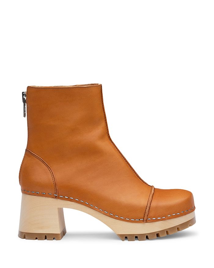 Swedish Hasbeens Women's Stitchy Booties | Bloomingdale's