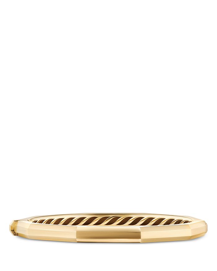 David Yurman 18K Yellow Gold Carlyle Faceted Bracelet | Bloomingdale's