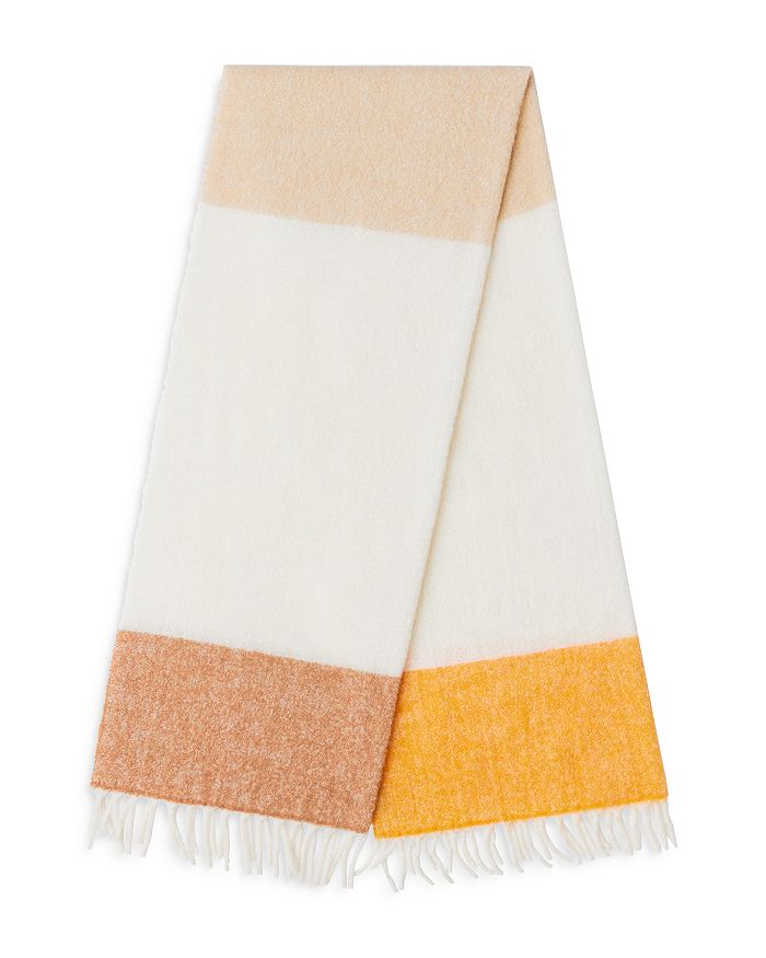 Mackage Oversized Colorblock Scarf | Bloomingdale's