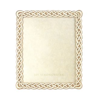 Jay Strongwater Liam Braided Frame, 8" x 10" | Bloomingdale's