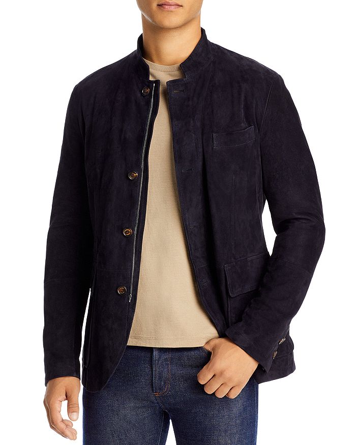 Eleventy Suede Jacket | Bloomingdale's