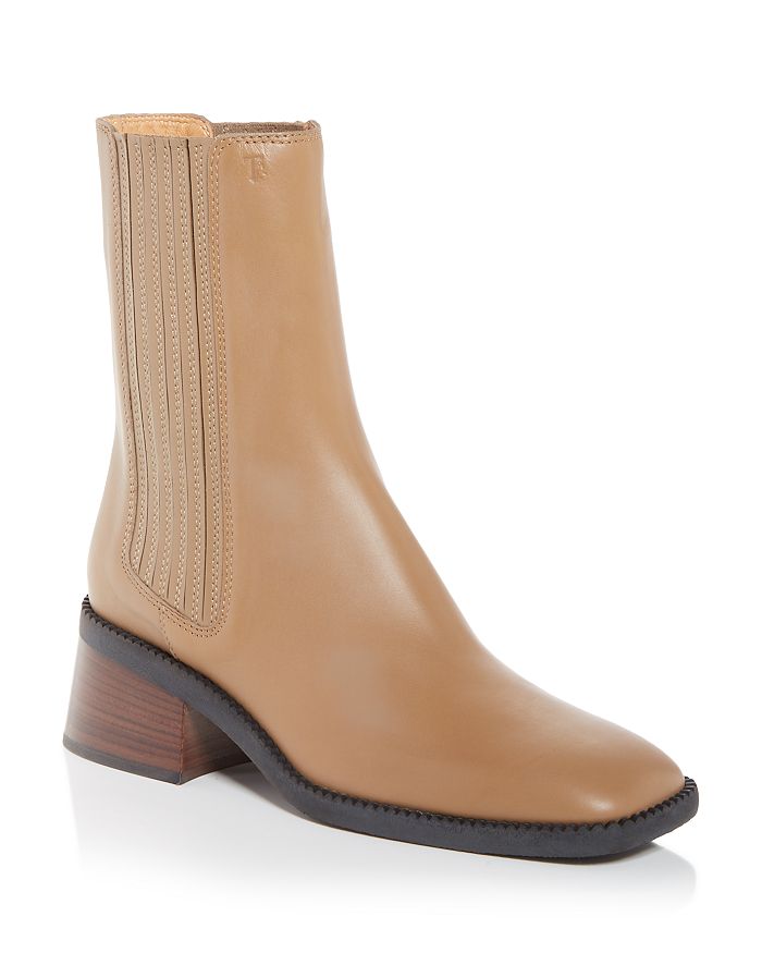 Tod's Women's Square Toe Chelsea Boots | Bloomingdale's
