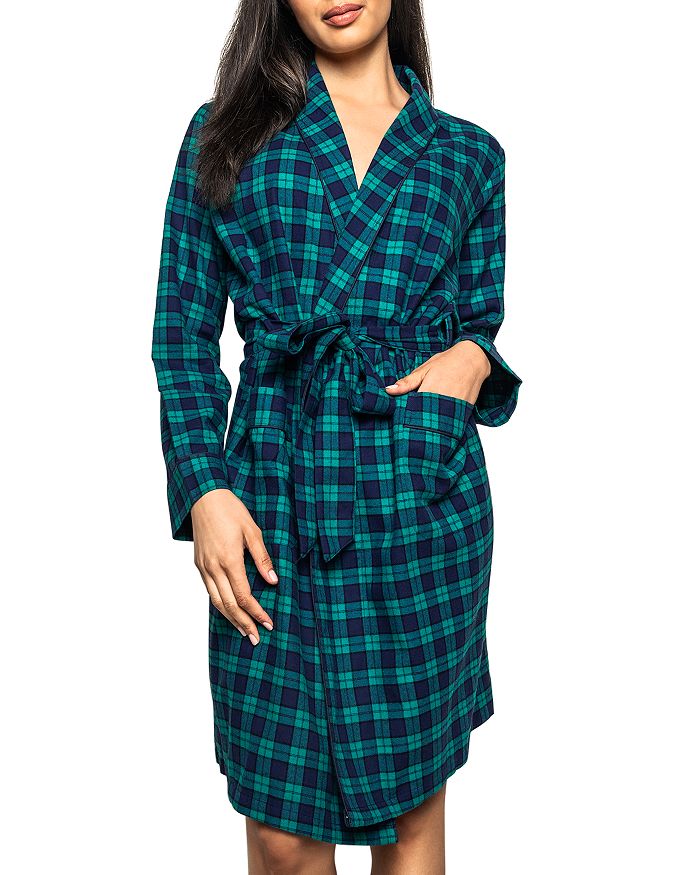 Petite Plume Highland Tartan Robe | Bloomingdale's