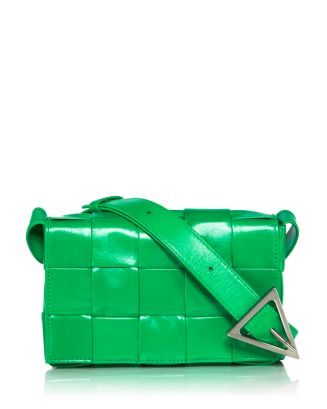 Bottega Veneta Borsa Intreccio Leather Crossbody Bag | Bloomingdale's