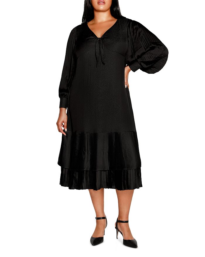 Belldini Plus Tiered Midi Dress | Bloomingdale's