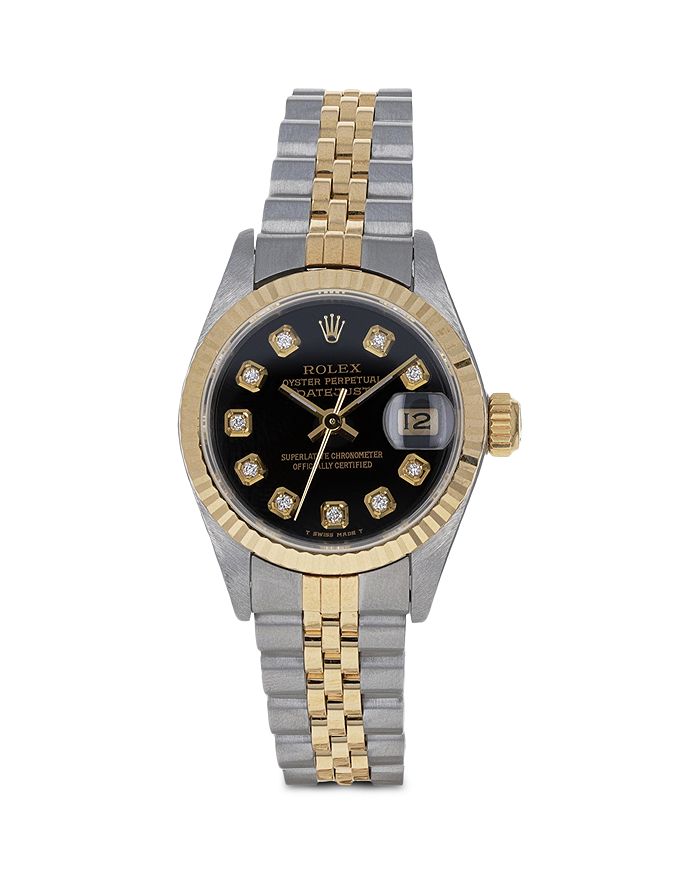 Swiss Crown USA Pre-Owned Rolex 18K Yellow Gold & Stainless Perpetual ...