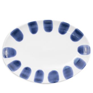 VIETRI Santorini Dot Small Oval Platter | Bloomingdale's
