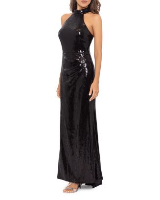 AQUA Sequin T-Back Gown - 100% Exclusive | Bloomingdale's